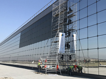 Instalación AENA Málaga - Grupo Prosol